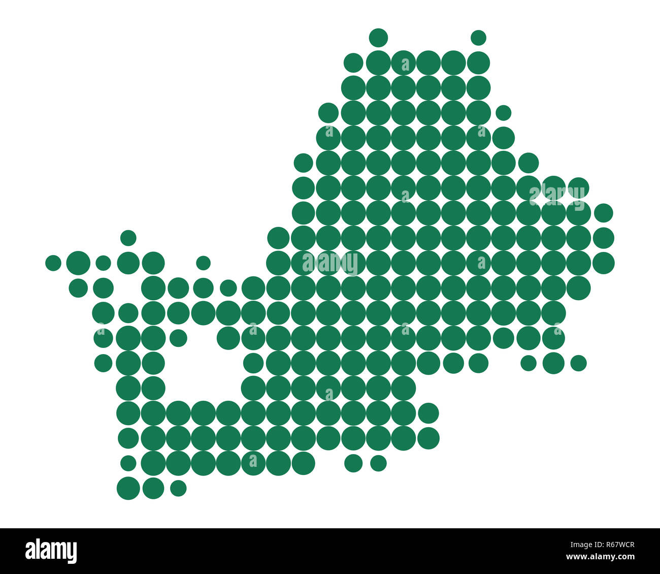 Map of lake chiemsee hi-res stock photography and images - Alamy
