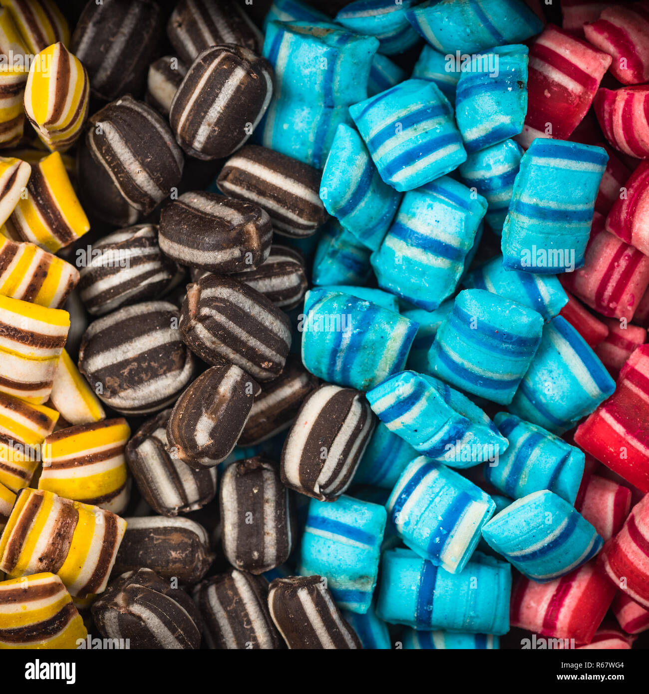 Colorful vibrant candy sweet food background Stock Photo - Alamy
