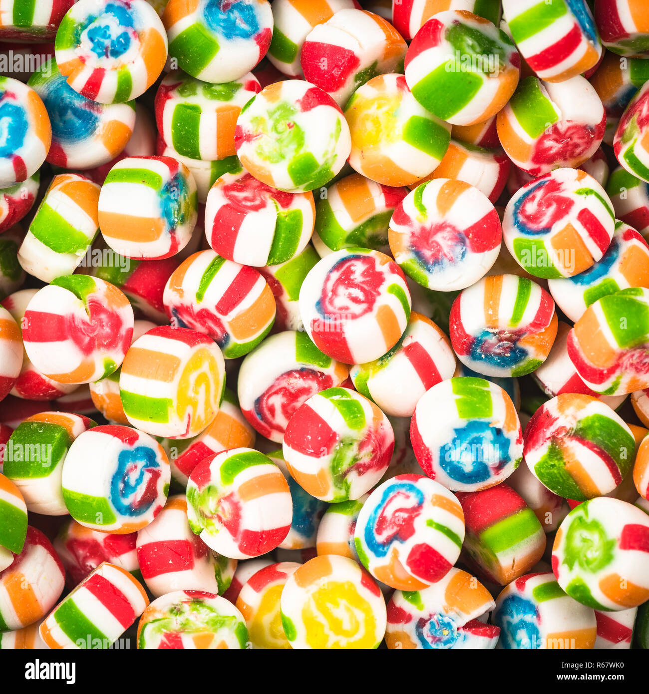 Colorful candy close up background Stock Photo - Alamy