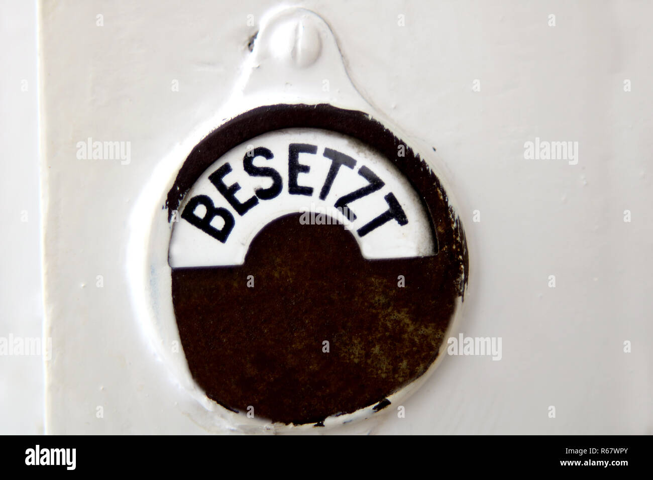 Engaged toilet sign hi-res stock photography and images - Alamy