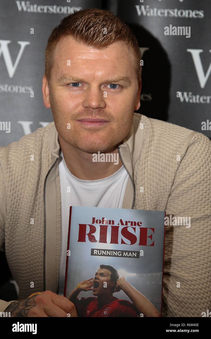 Waterstones Leadenhall Market. London, UK 4 Dec 2018 - Former Liverpool ...