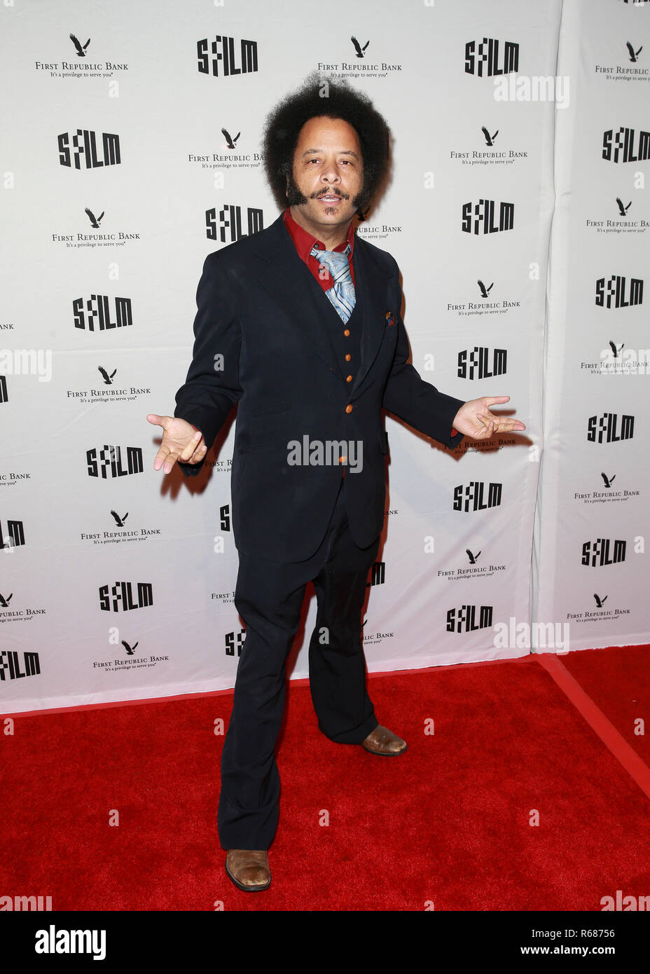 SAN FRANCISCO, CA - DEC 03: Boots Riley attends the 2018 SFFilm Awards ...