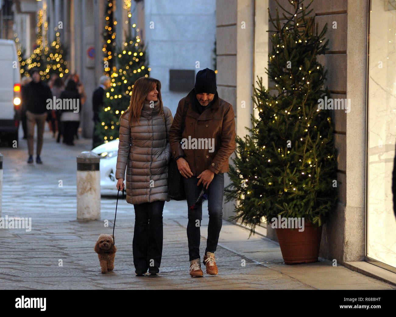 Milan, Luciano Spalletti goes to take his children to school with his ...