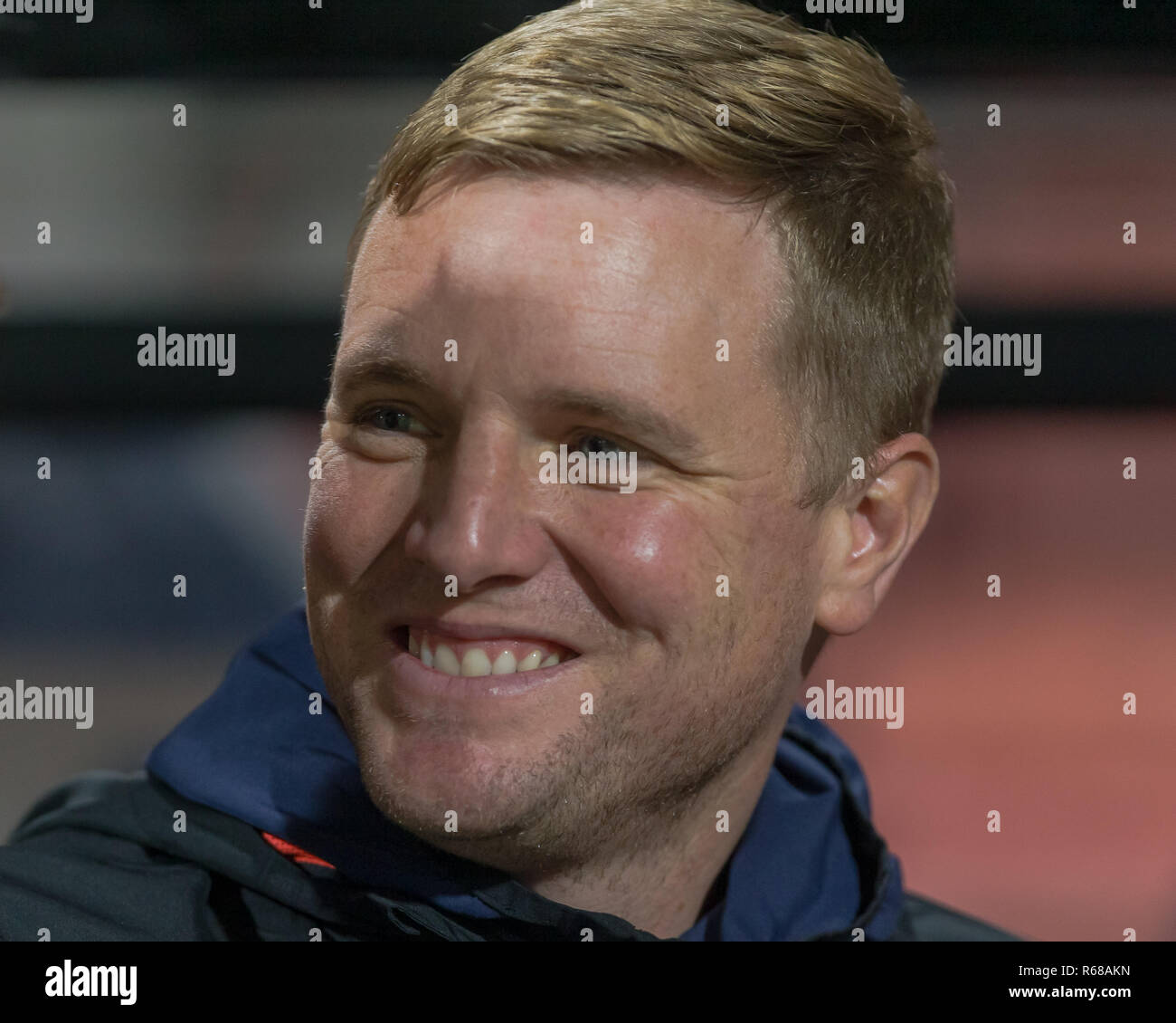 Afc bournemouth manager eddie howe during hi-res stock photography and ...