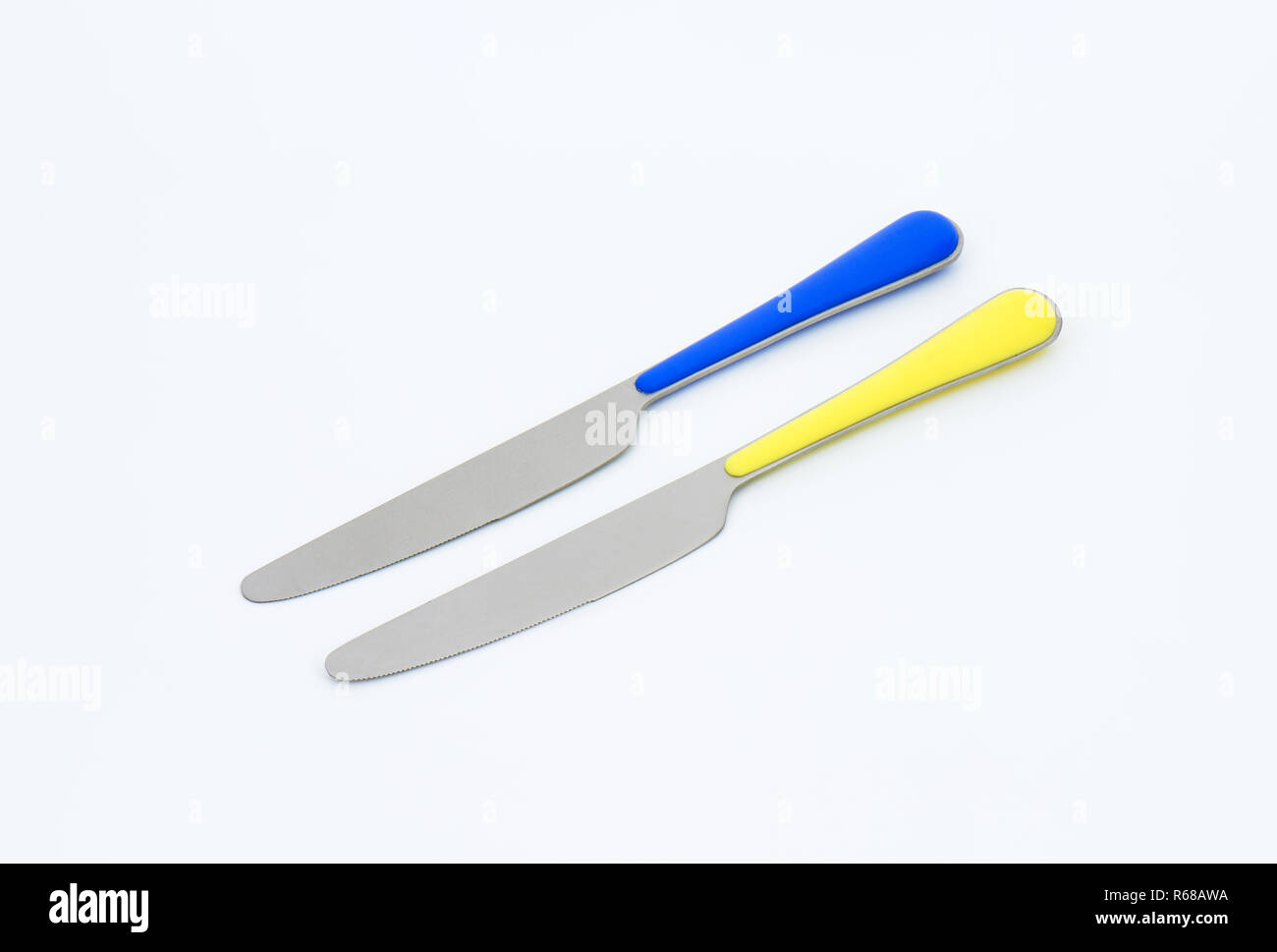 Two Table Knives Stock Photo - Alamy