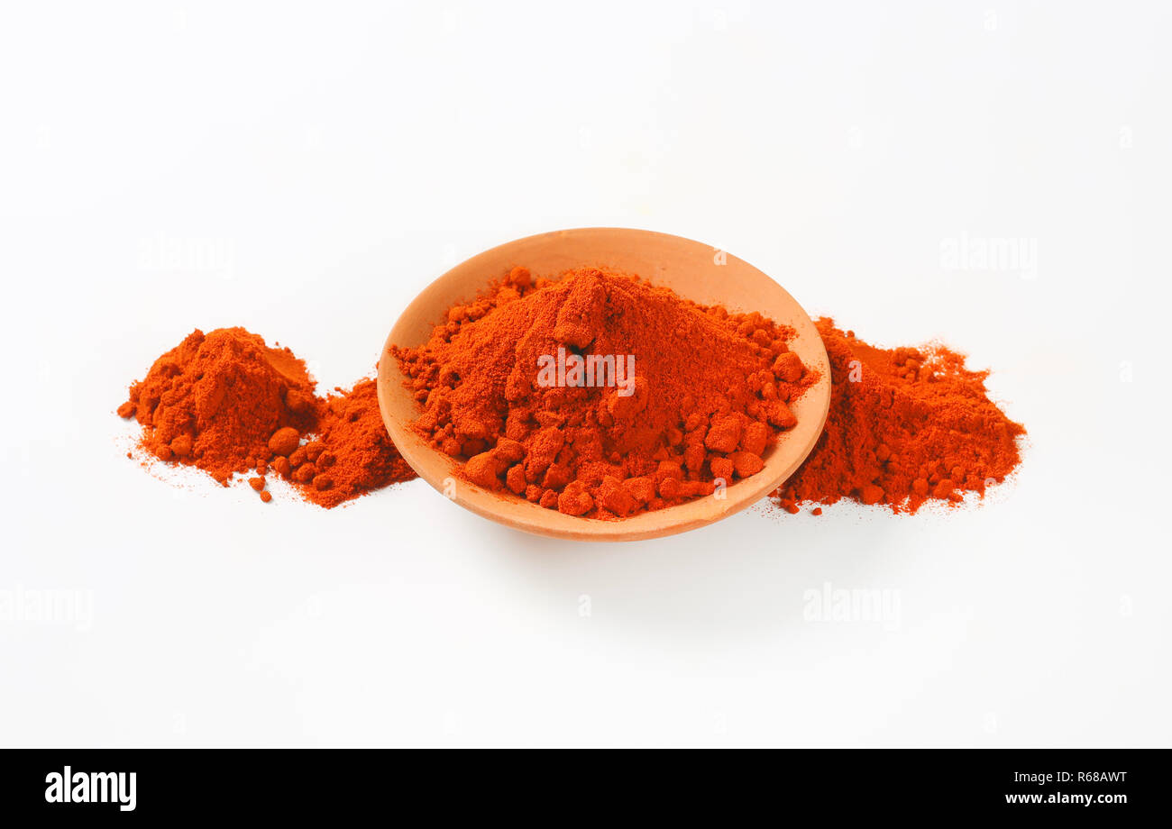 Ground Red Pepper Stock Photo - Alamy