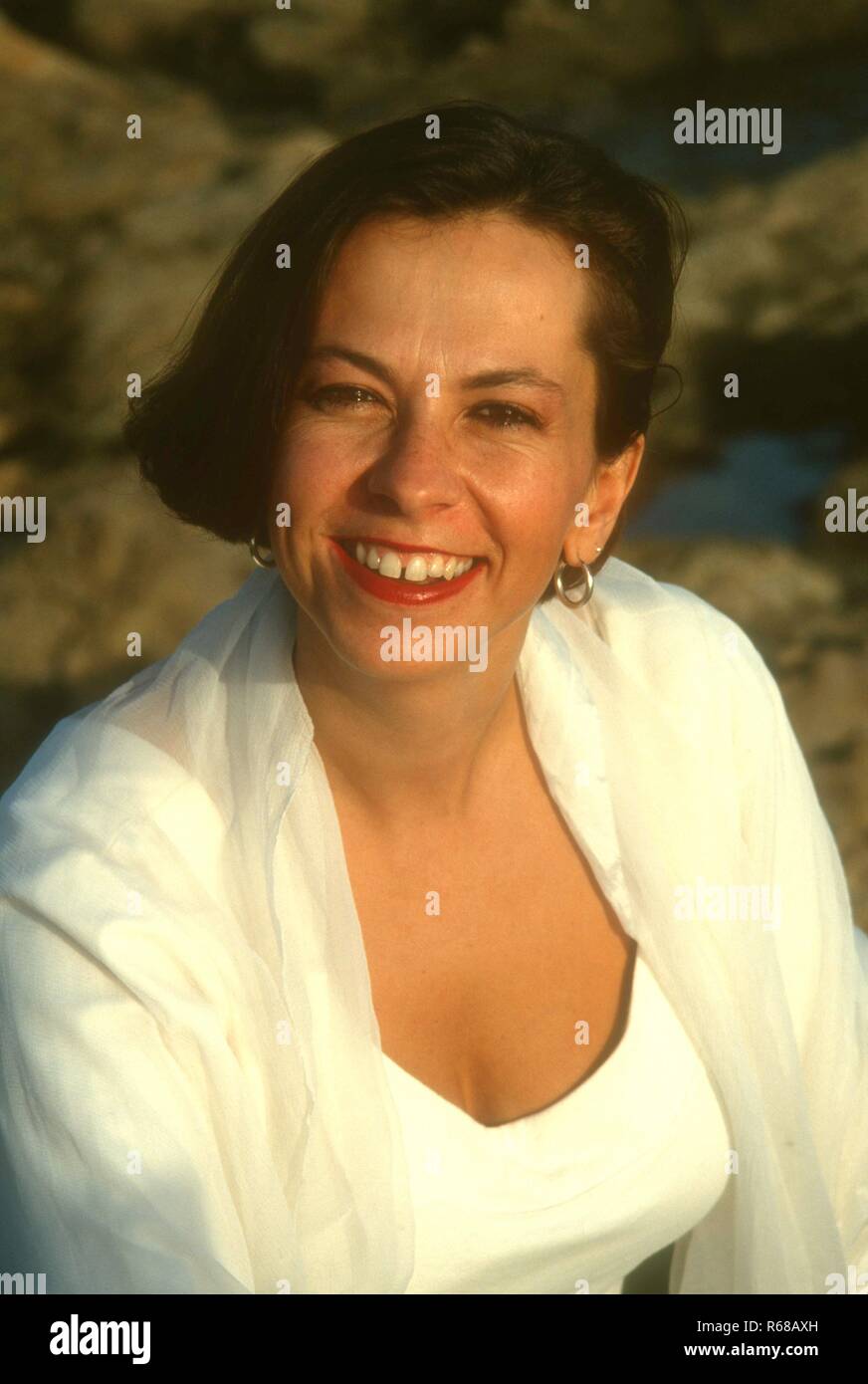 SANTA MONICA, CA - MARCH 12: (EXCLUSIVE) Singer Francine Poitras poses ...