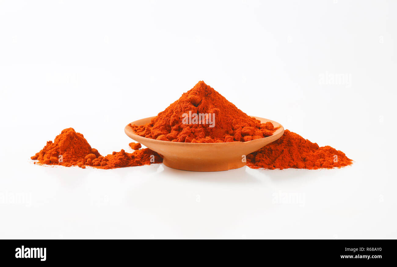 Ground Red Pepper Stock Photo - Alamy