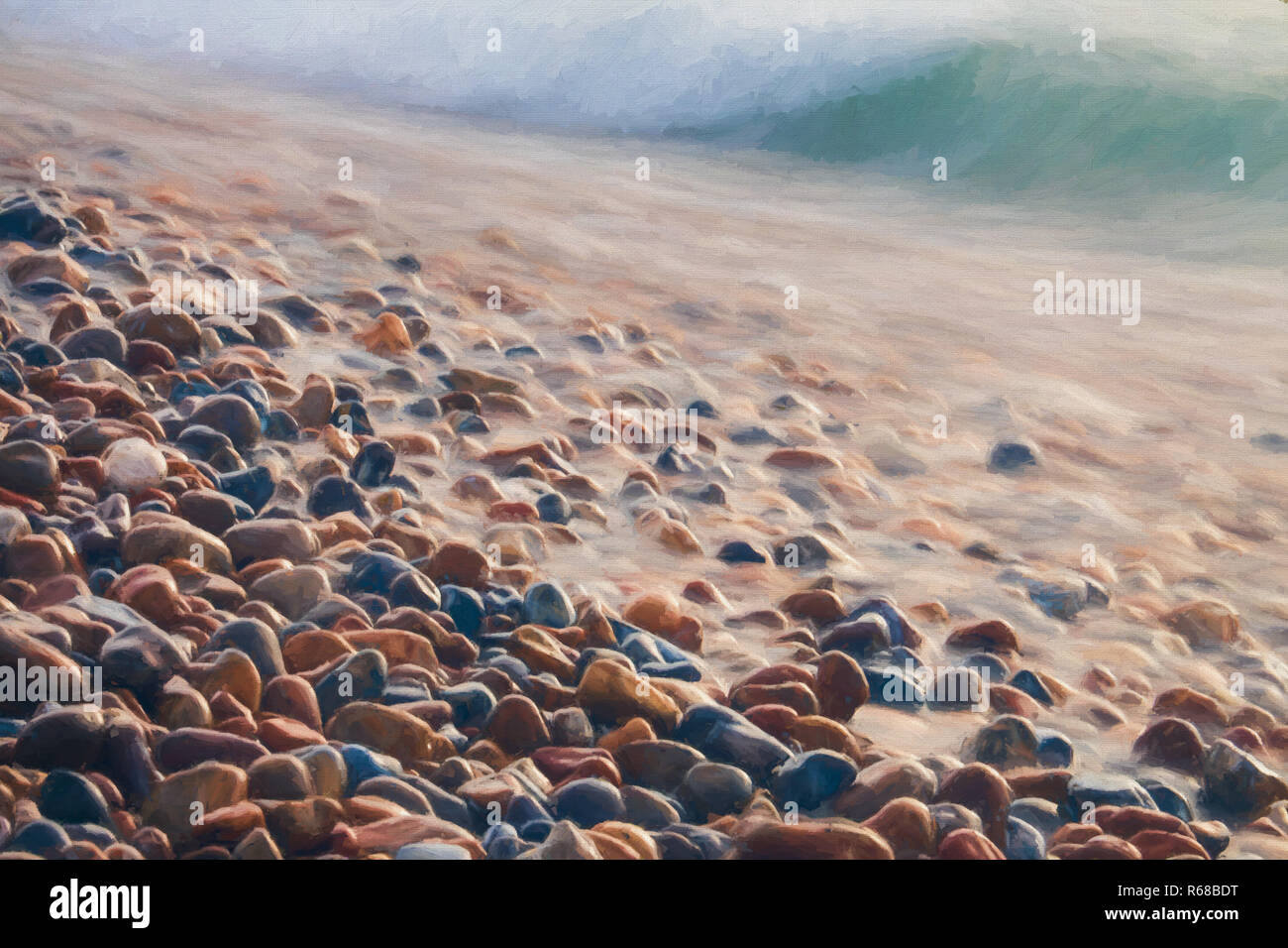 Shoreline peebles hi-res stock photography and images - Alamy