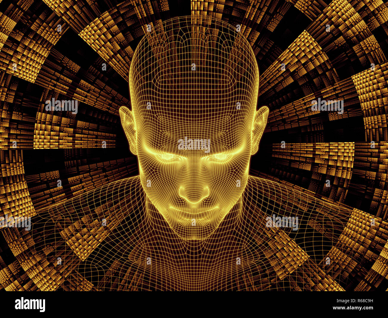 Vision of Digital Identity Stock Photo - Alamy