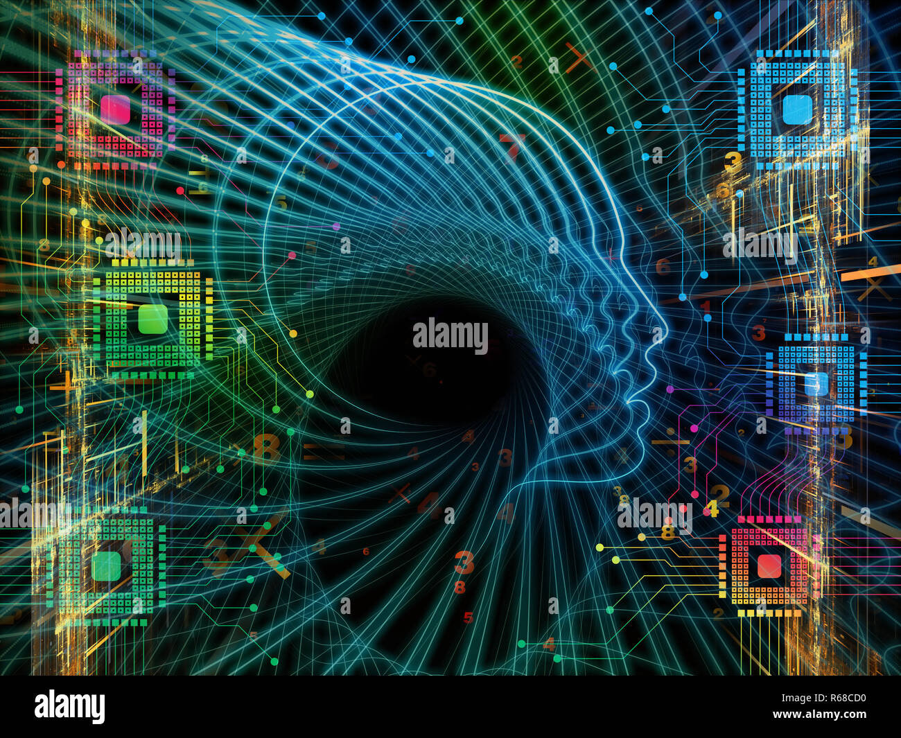 Way of Machine Consciousness Stock Photo - Alamy