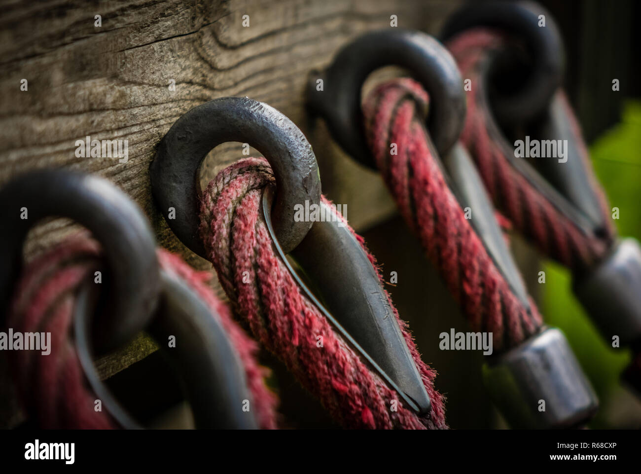 Detail of a rope Stock Photo - Alamy