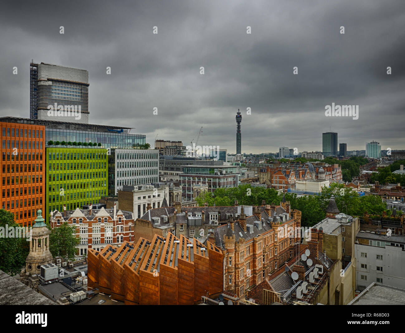 Modern London architecture Stock Photo - Alamy