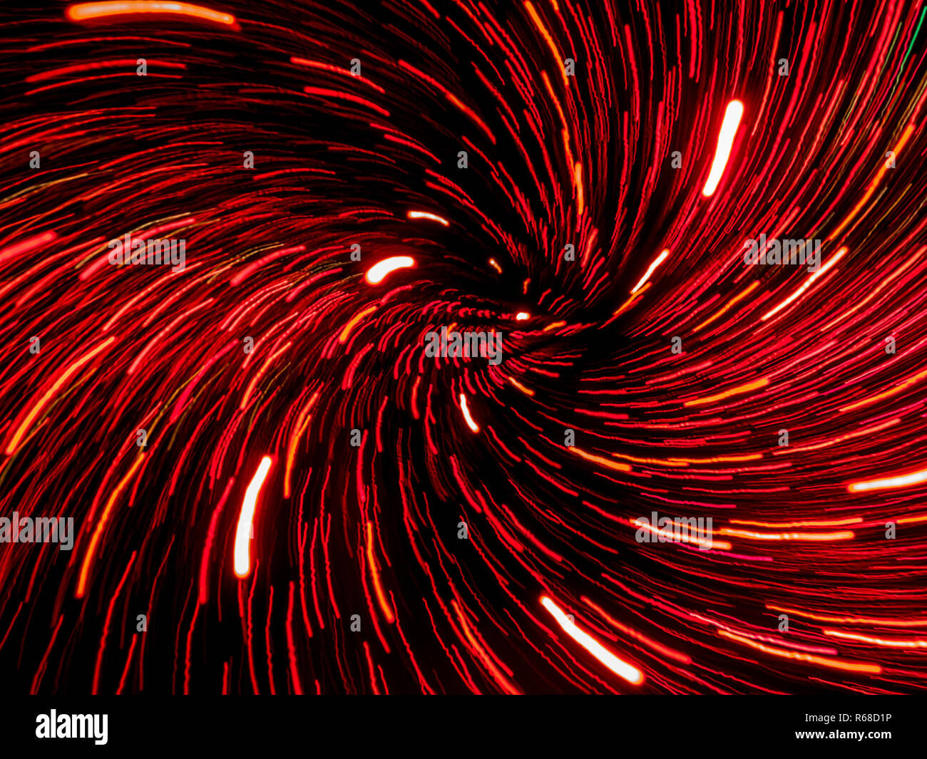 Red and purple random abstract light trails Stock Photo - Alamy