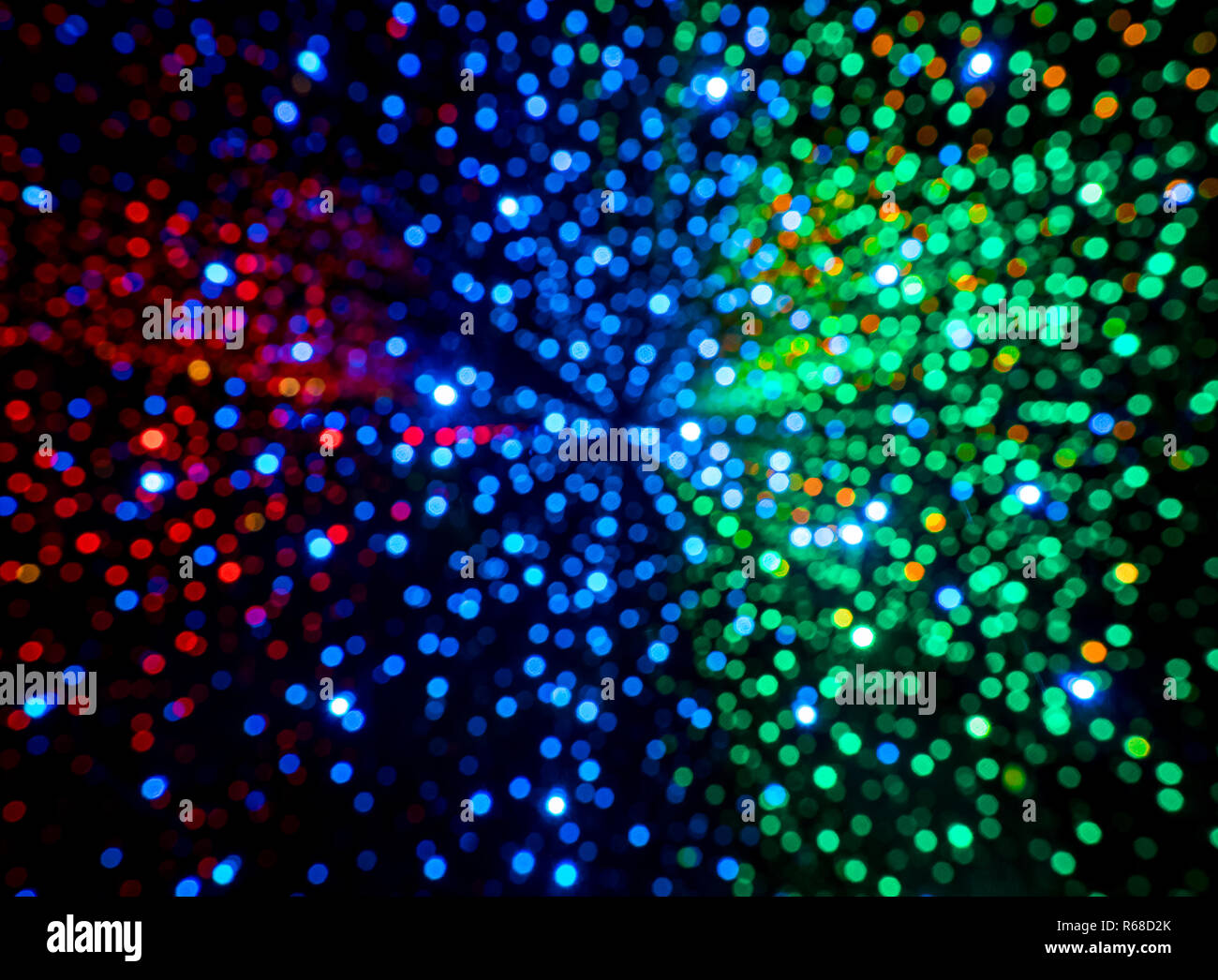 Colorful random lights bokeh Stock Photo - Alamy