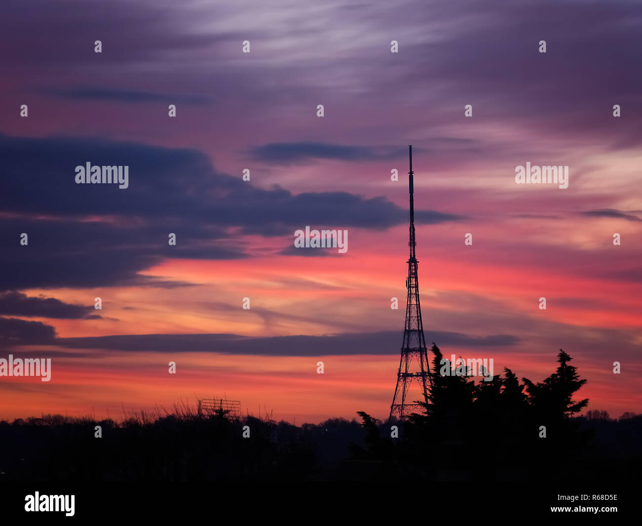 Crystal Palace transmitting station Stock Photo - Alamy