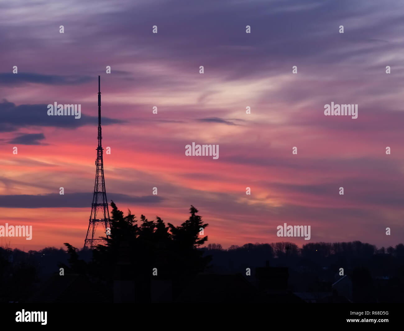 Crystal Palace transmitting station Stock Photo - Alamy