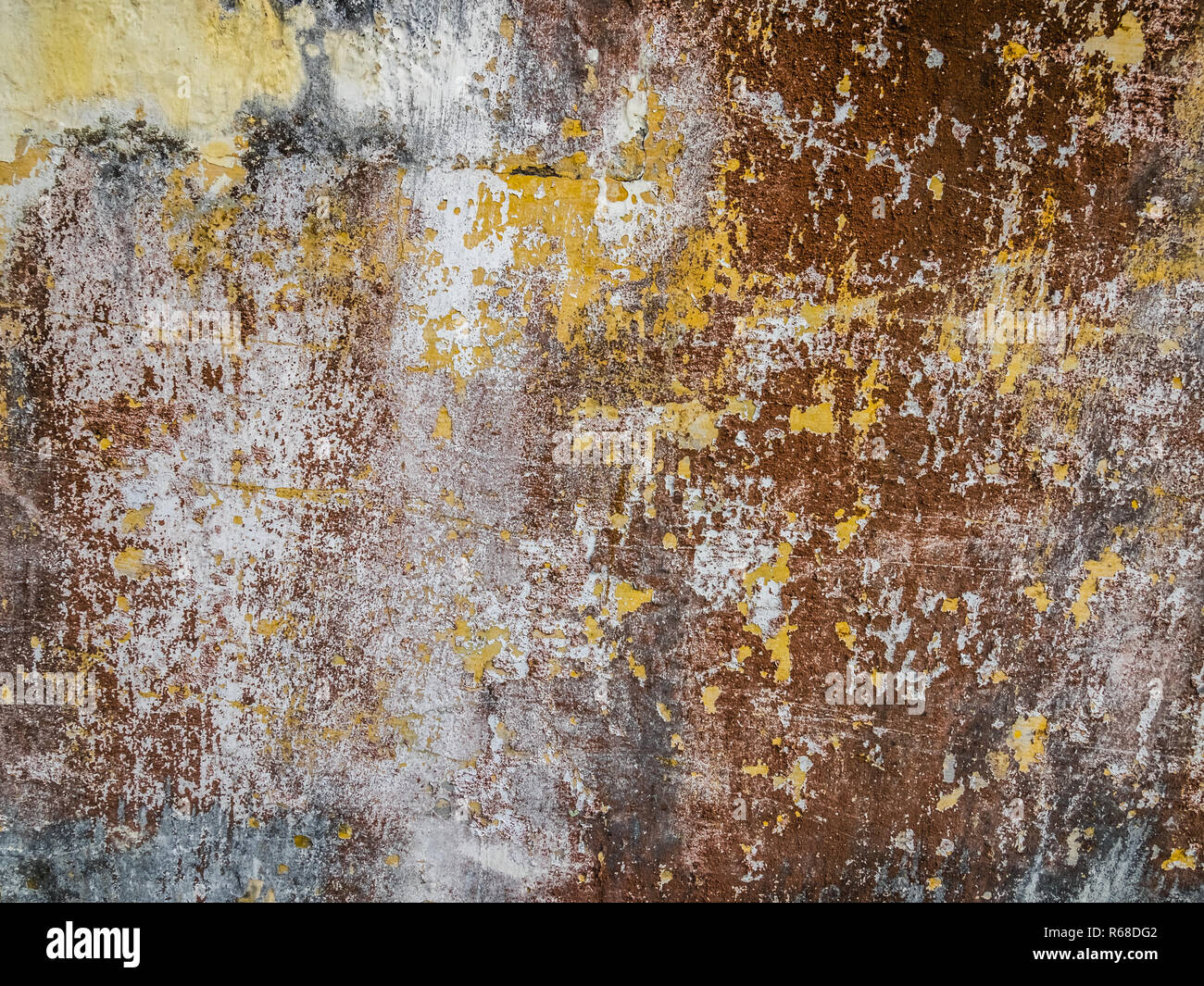 Concrete stained wall texture Stock Photo - Alamy