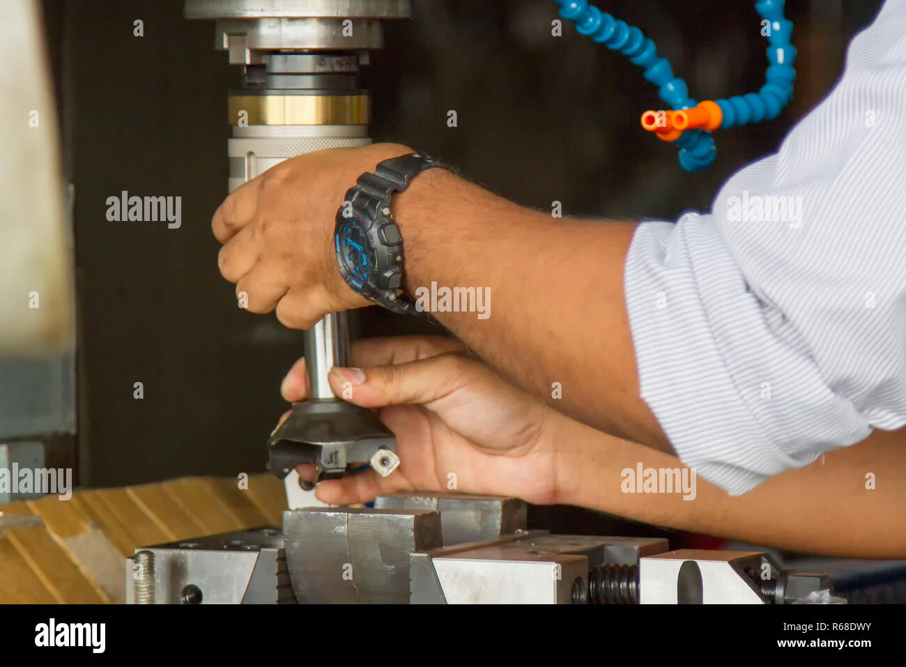 Tool holder for machining hi-res stock photography and images - Alamy