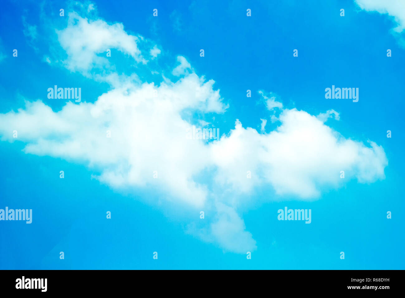 Light cloud with blue sky Stock Photo - Alamy