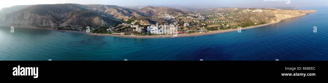 Pissouri bay panorama, Limassol, Cyprus Stock Photo - Alamy