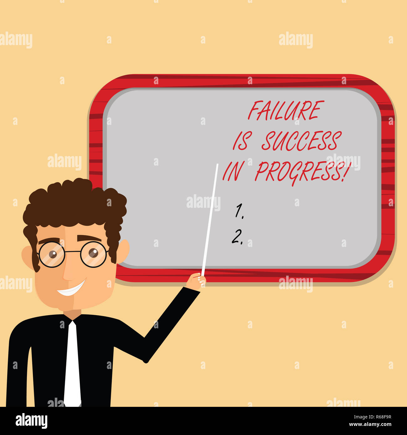 Handwriting text writing Failure Is Success In Progress. Concept ...