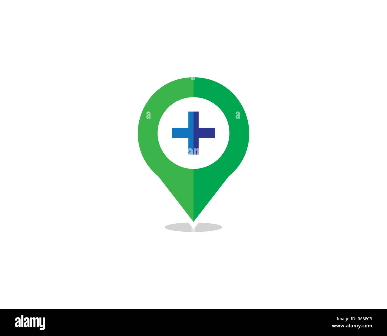 hospital locator logo Stock Photo - Alamy