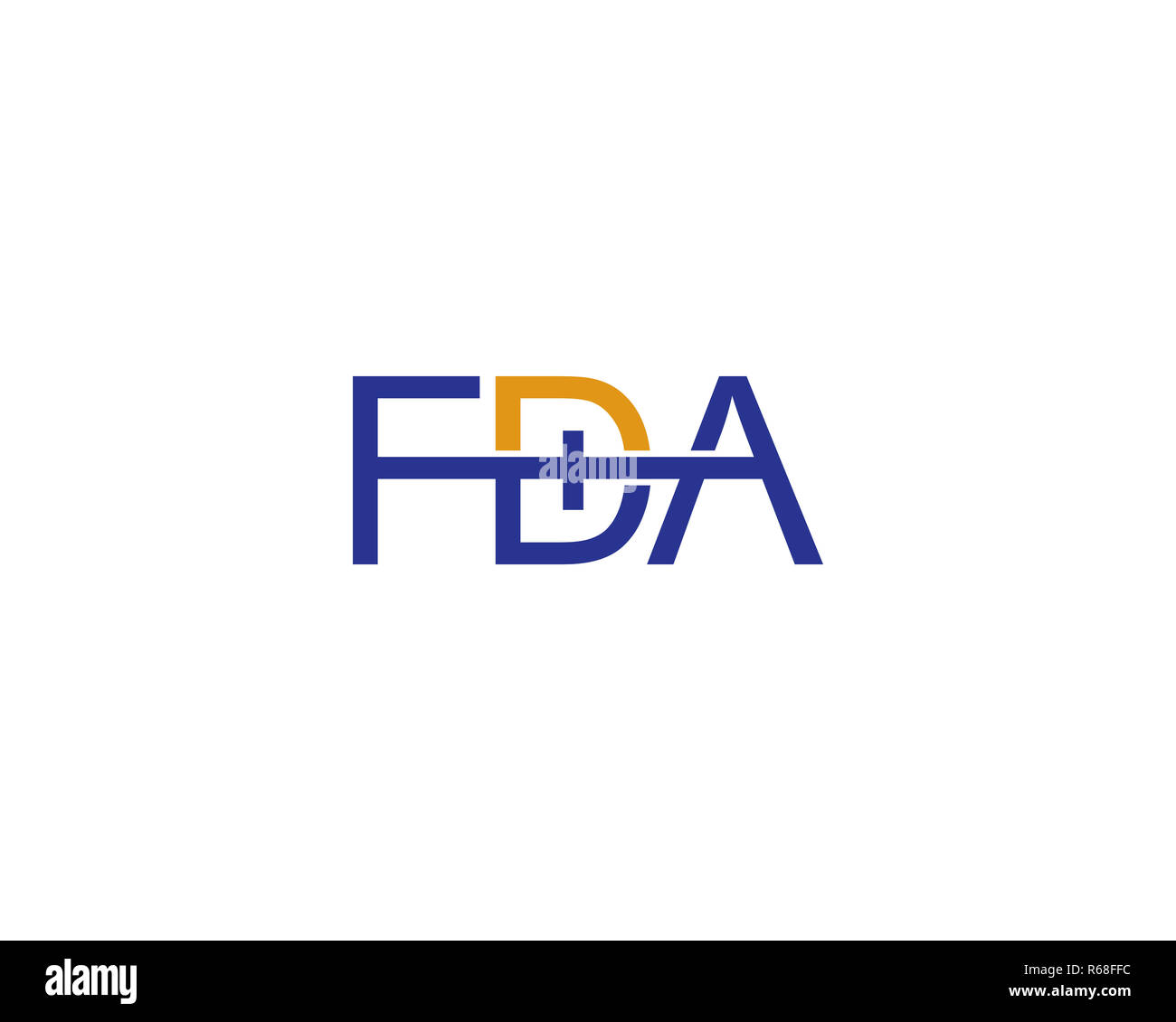fda letter logo Stock Photo - Alamy