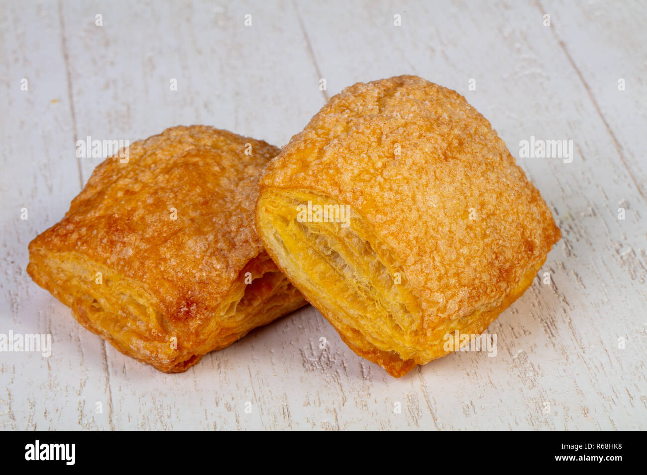Delicious and sweet flaky cookies Stock Photo - Alamy