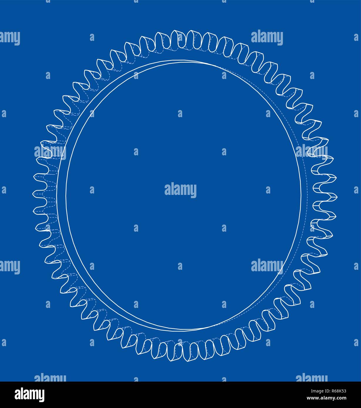 3D gear wheel. Vector rendering of 3d Stock Vector Image & Art - Alamy