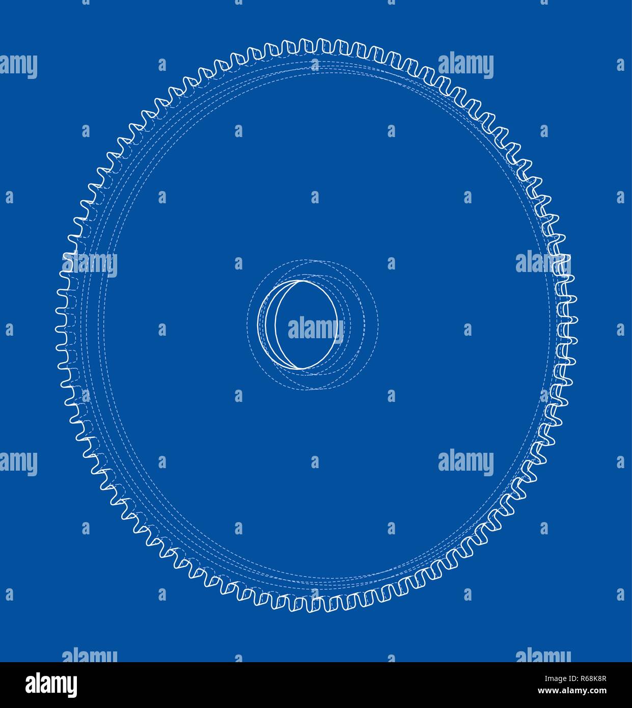 3D gear wheel. Vector rendering of 3d Stock Vector Image & Art - Alamy