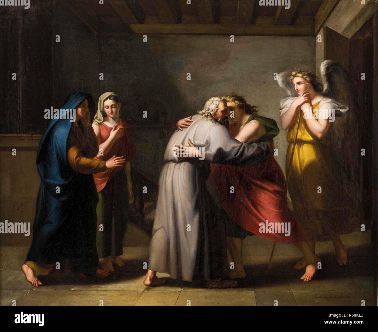 Tobias and angel raphael hi-res stock photography and images - Alamy