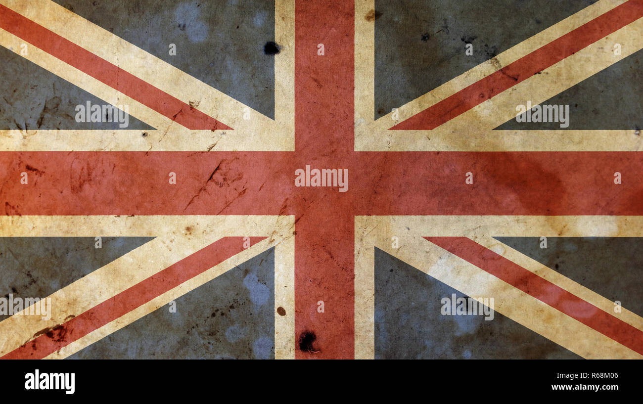 Faded union jack flag hi-res stock photography and images - Alamy