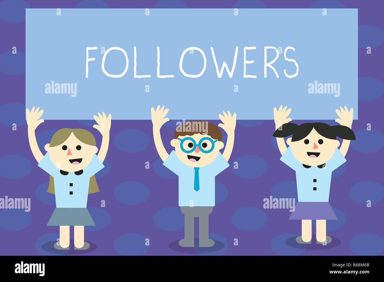 Writing note showing Followers. Business photo showcasing demonstrating ...