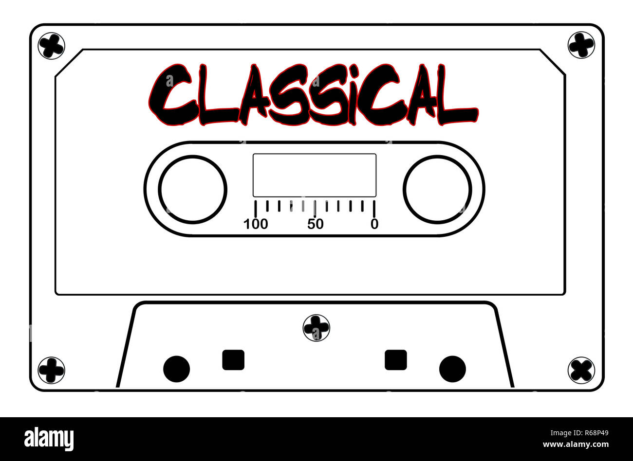 Classical Music Tape Cassette Stock Photo - Alamy
