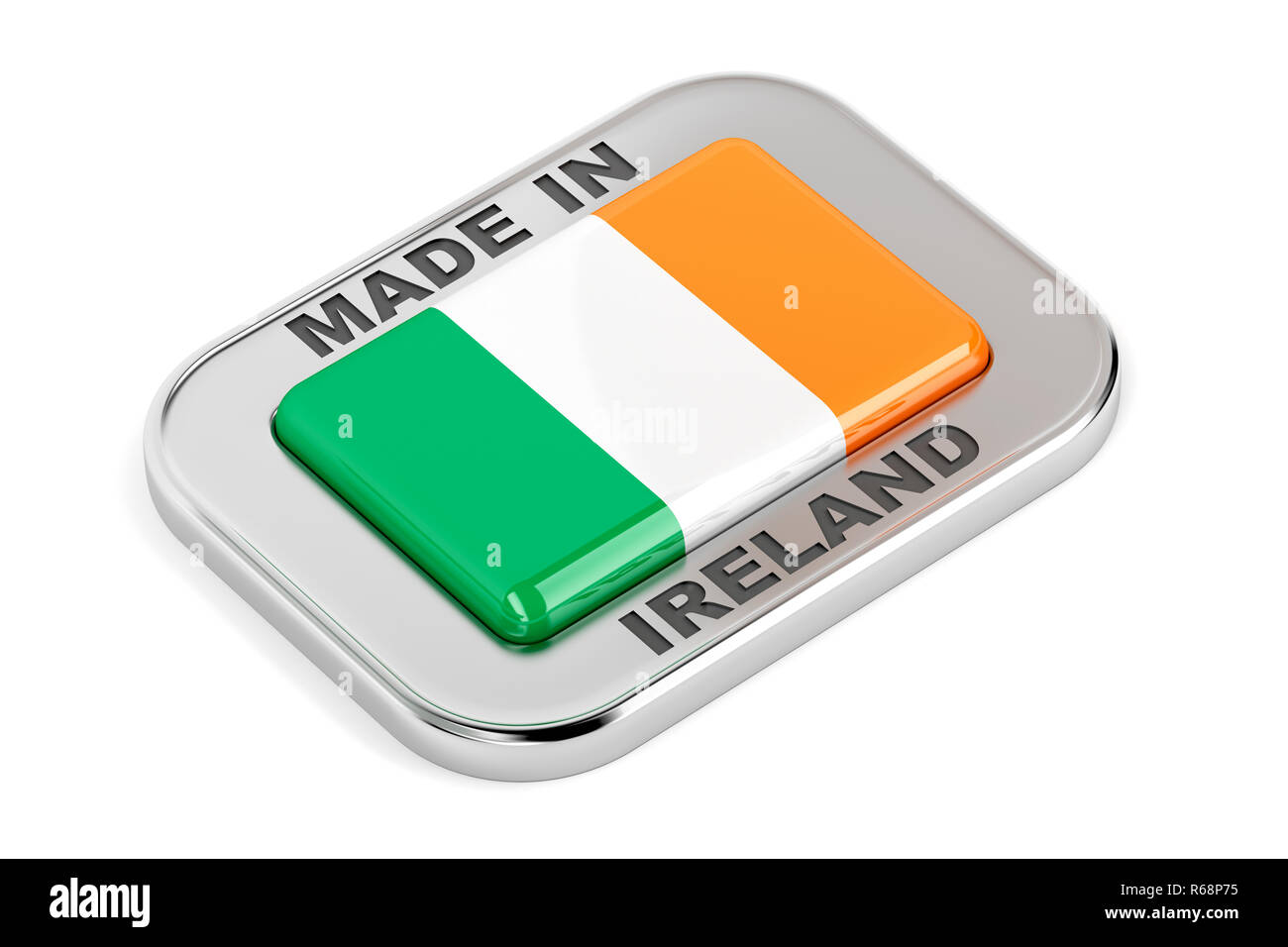 Irish made sticker hi-res stock photography and images - Alamy