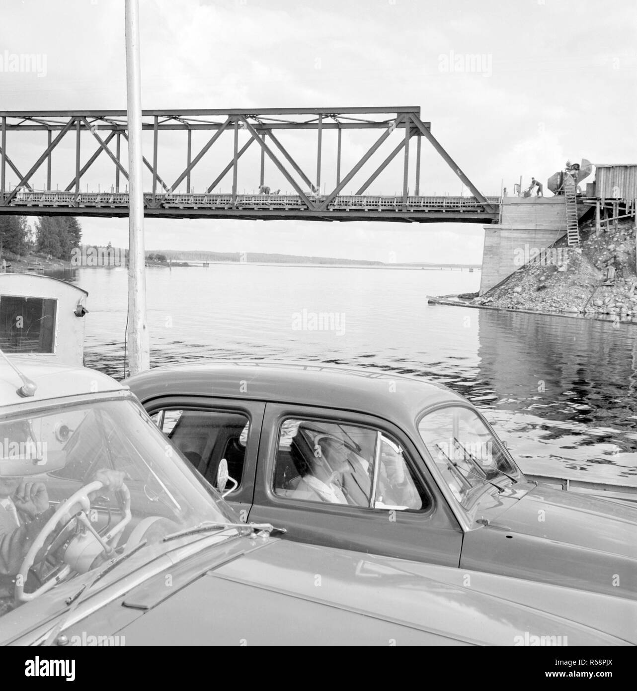 1950s ferry car hi-res stock photography and images - Alamy