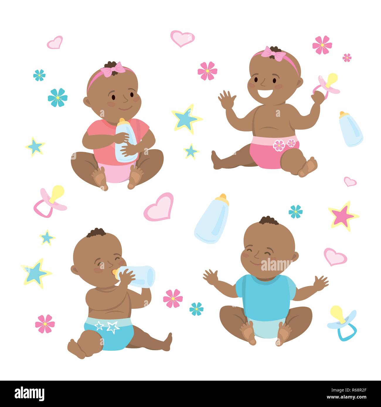 Cartoon Face With Afro Stock Photos & Cartoon Face With Afro Stock ...