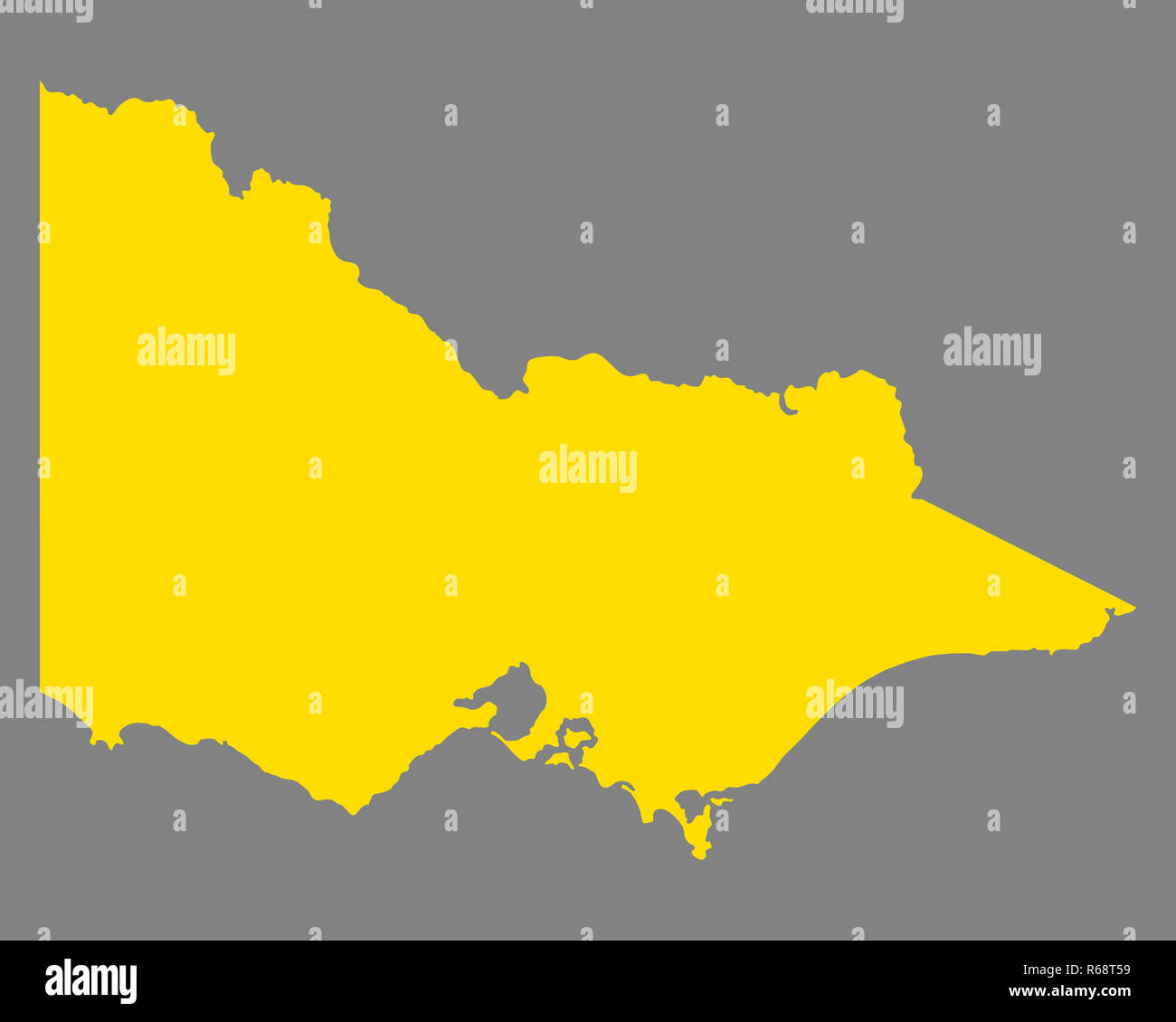 map of victoria Stock Photo - Alamy