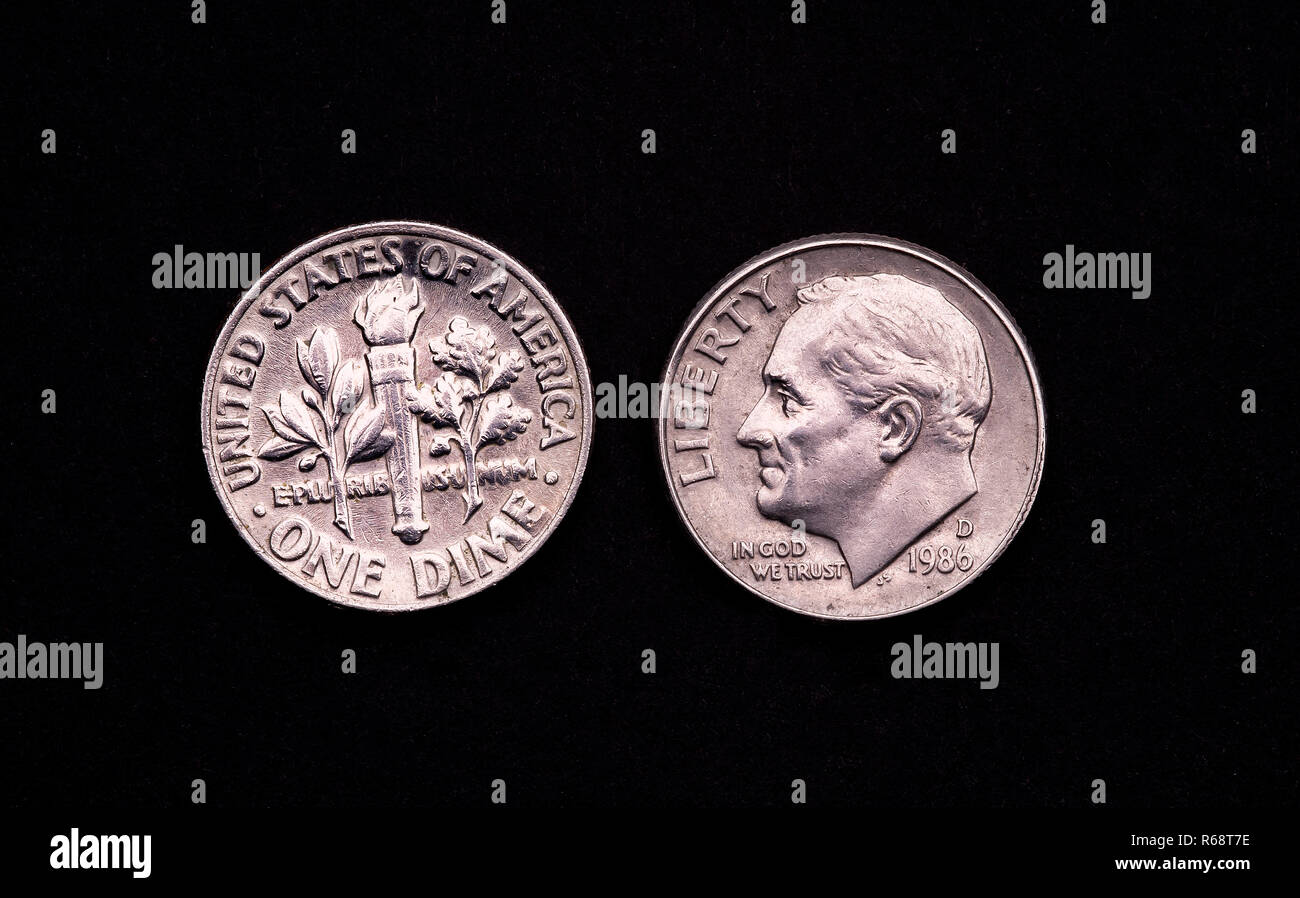 United states of america coin hi-res stock photography and images - Alamy