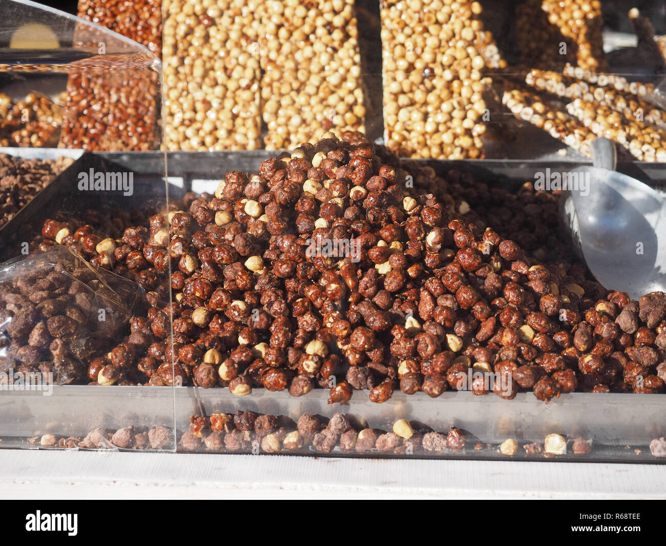 roasted hazelnuts food Stock Photo - Alamy