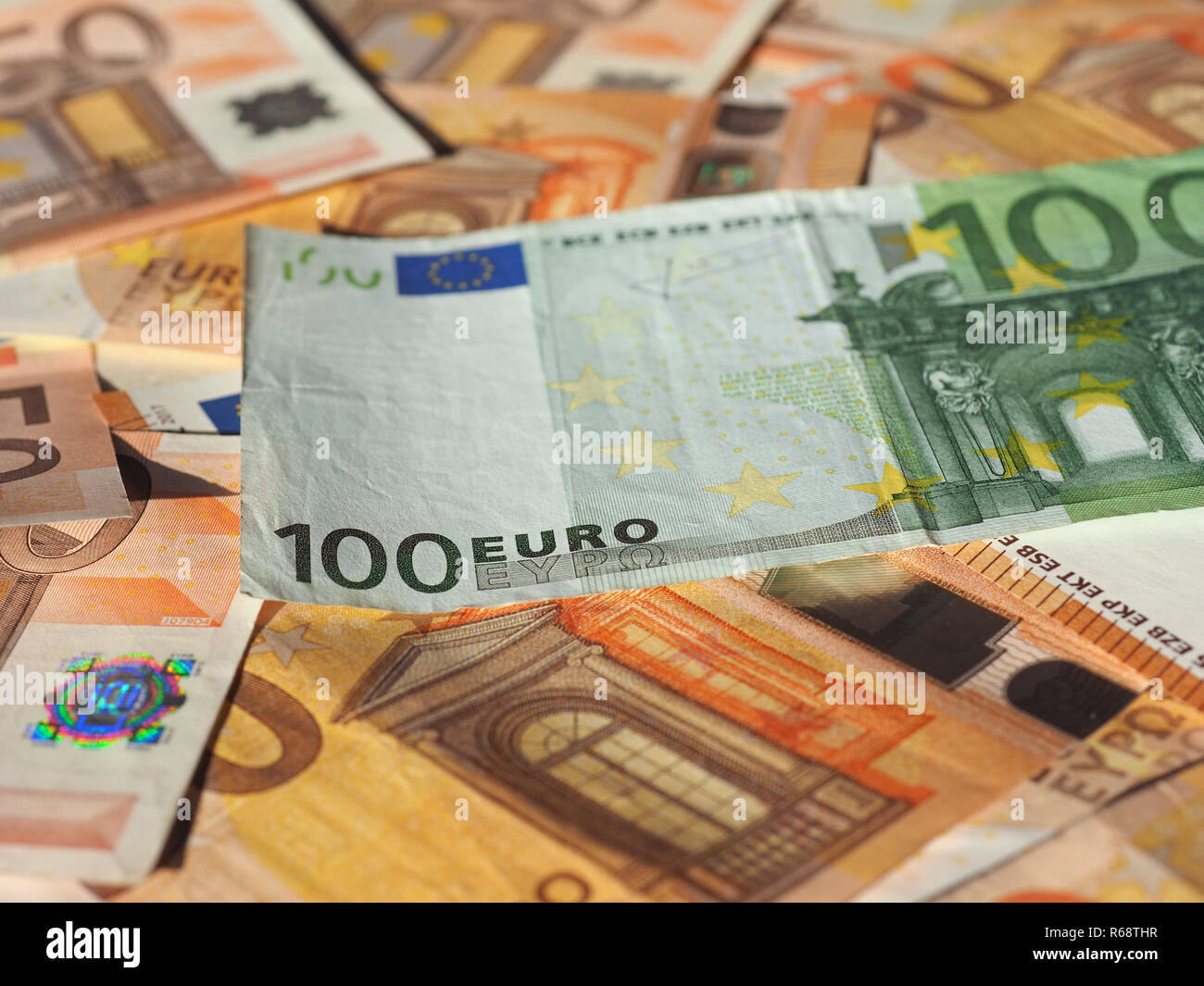 Euro notes, European Union Stock Photo - Alamy