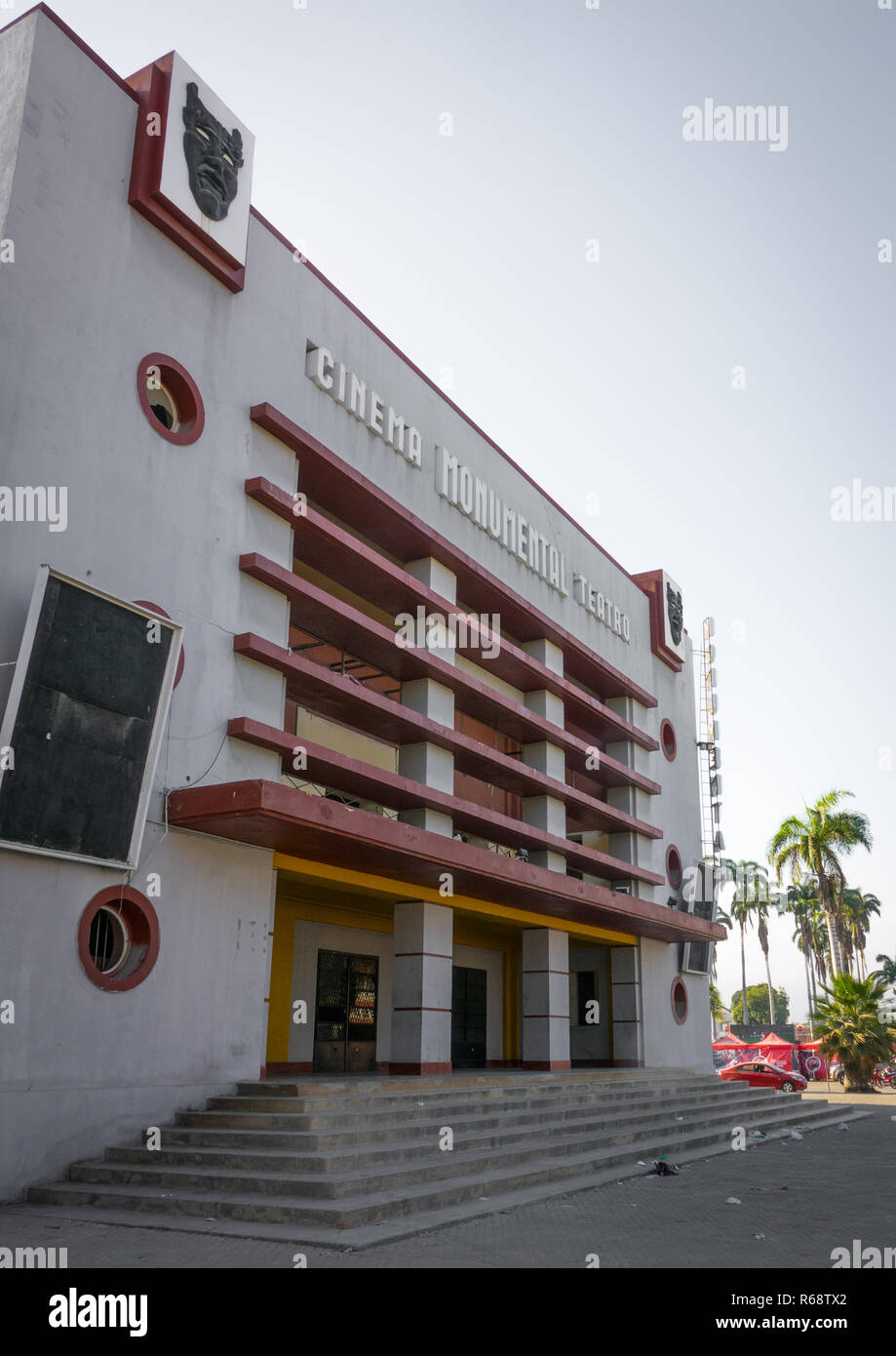 Cinema teatro Monumental, Benguela Province, Benguela, Angola Stock ...