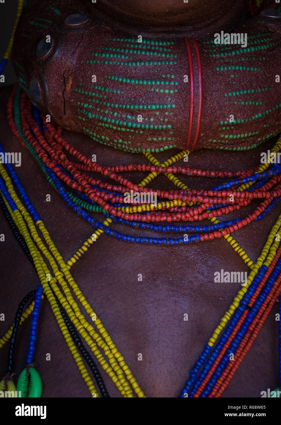 Mungambue tribe woman, Huila Province, Chibia, Angola Stock Photo - Alamy