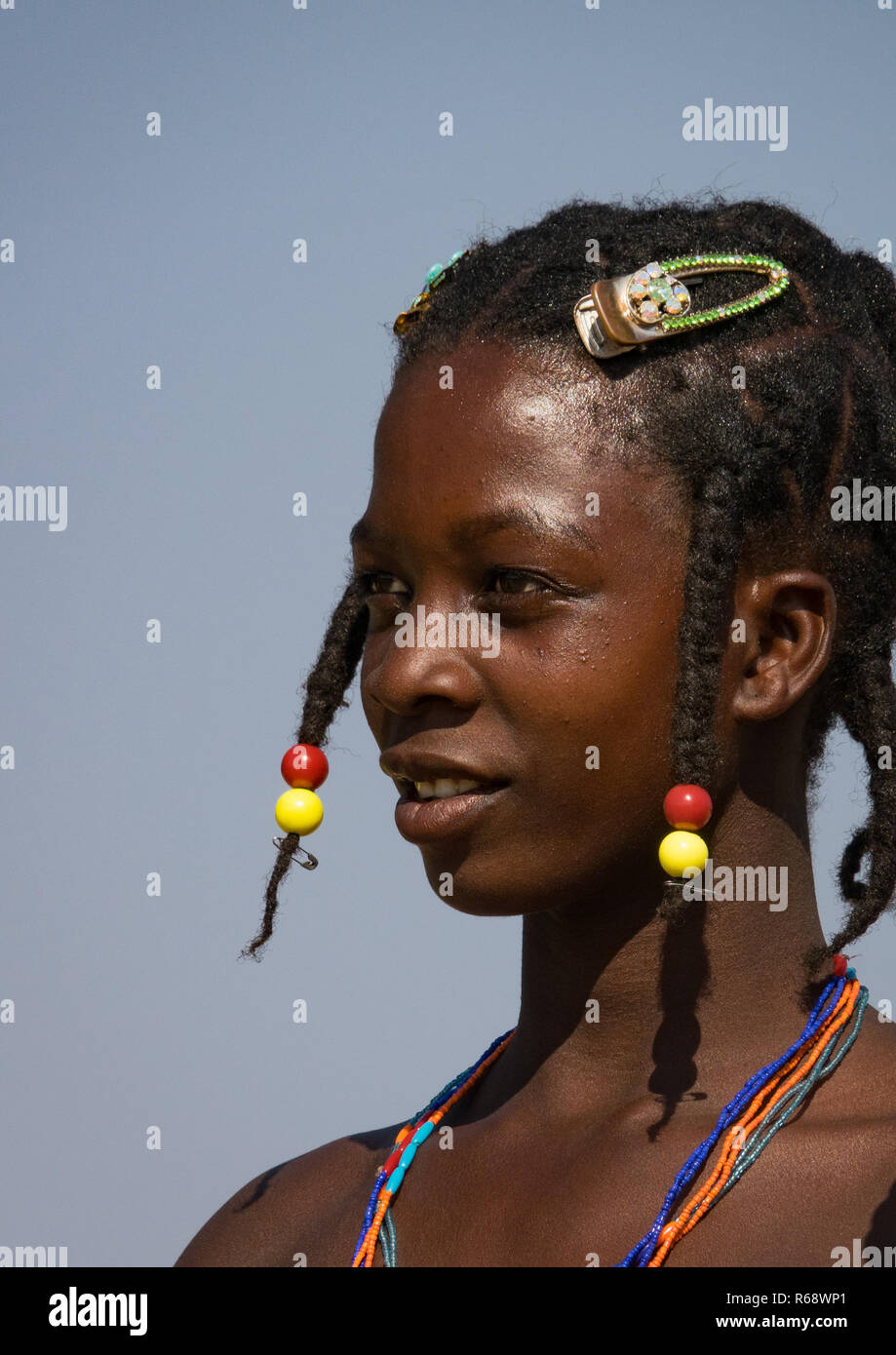 Portrait Of A Mudimba Tribe Woman Cunene Province Cahama Angola
