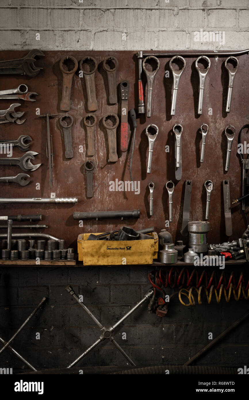 Hanging spanners hi-res stock photography and images - Alamy