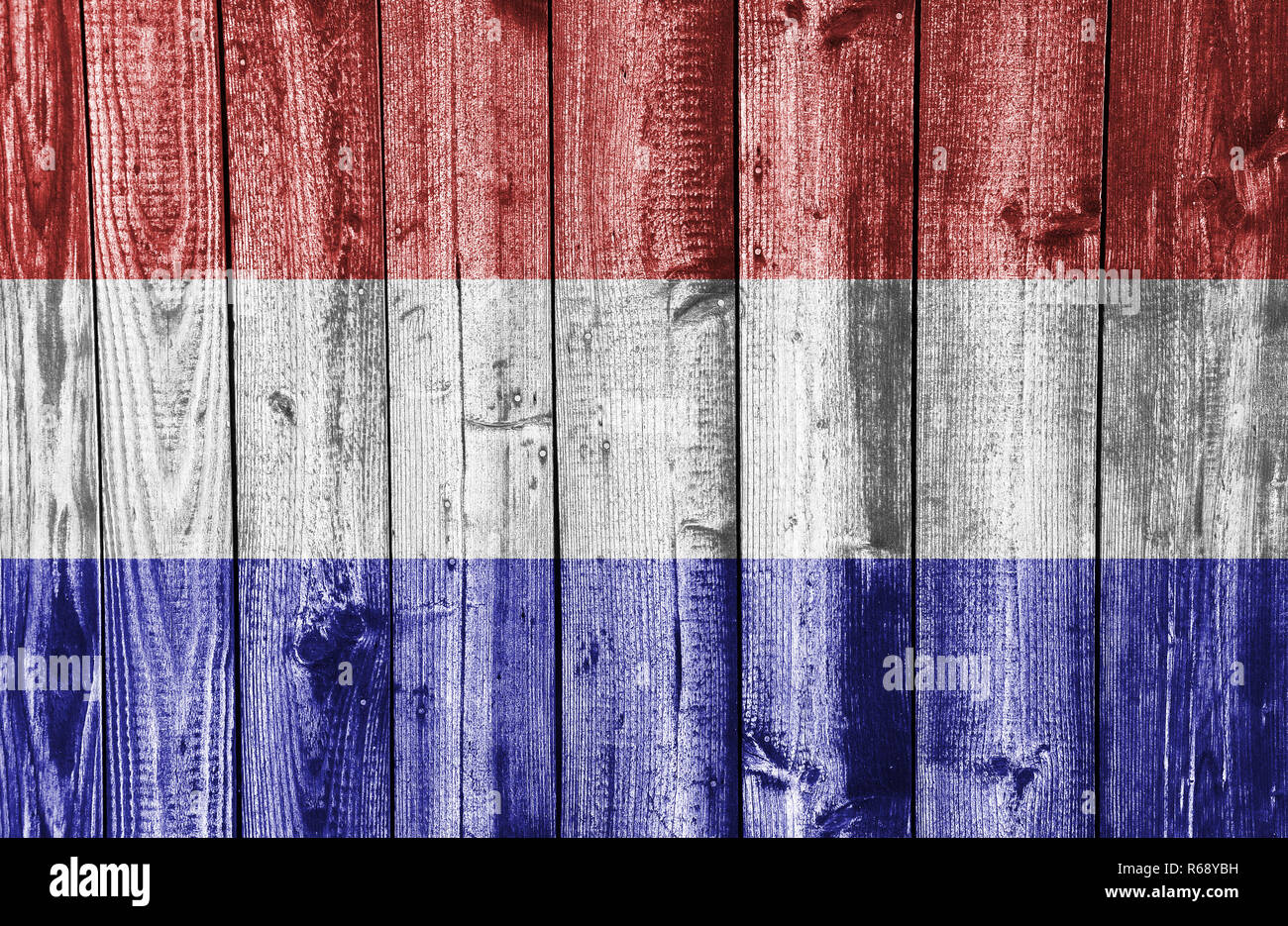 flag of the netherlands on texture Stock Photo - Alamy