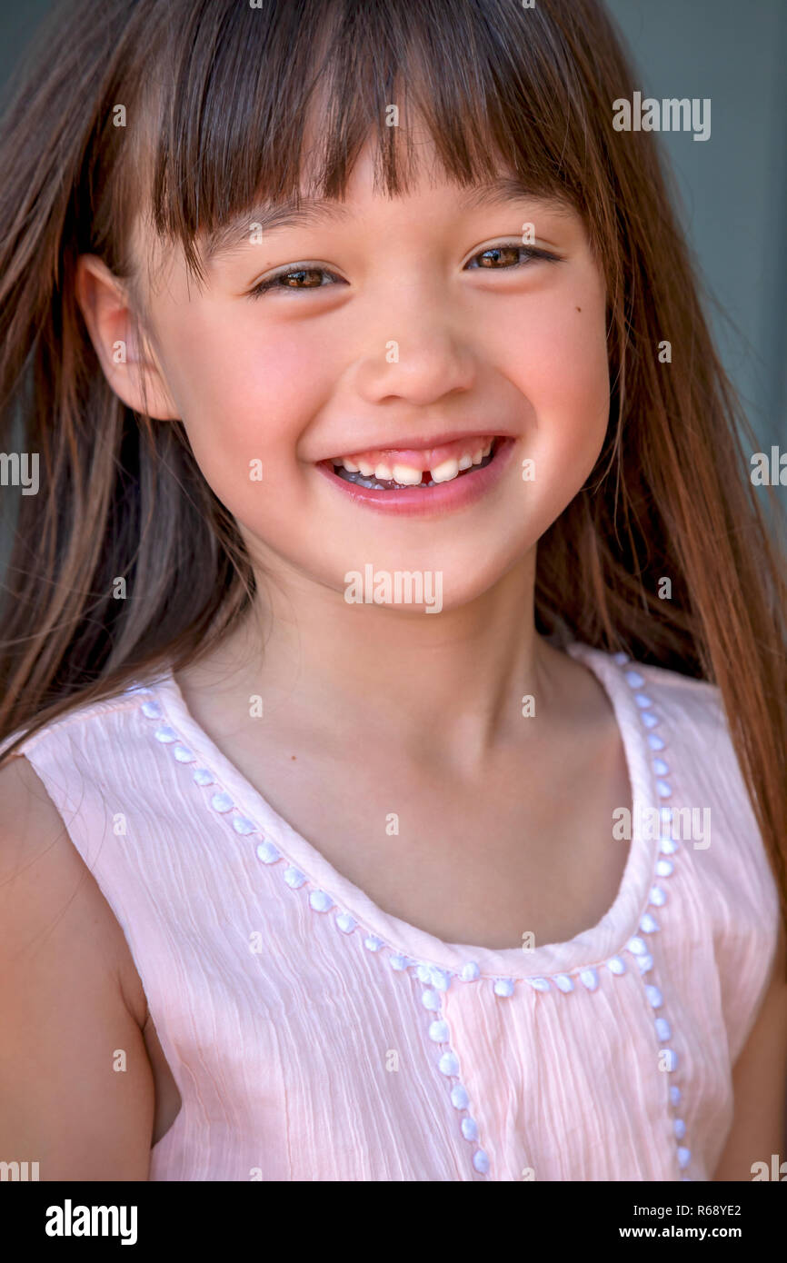 Cute six year old girl hi-res stock photography and images - Alamy