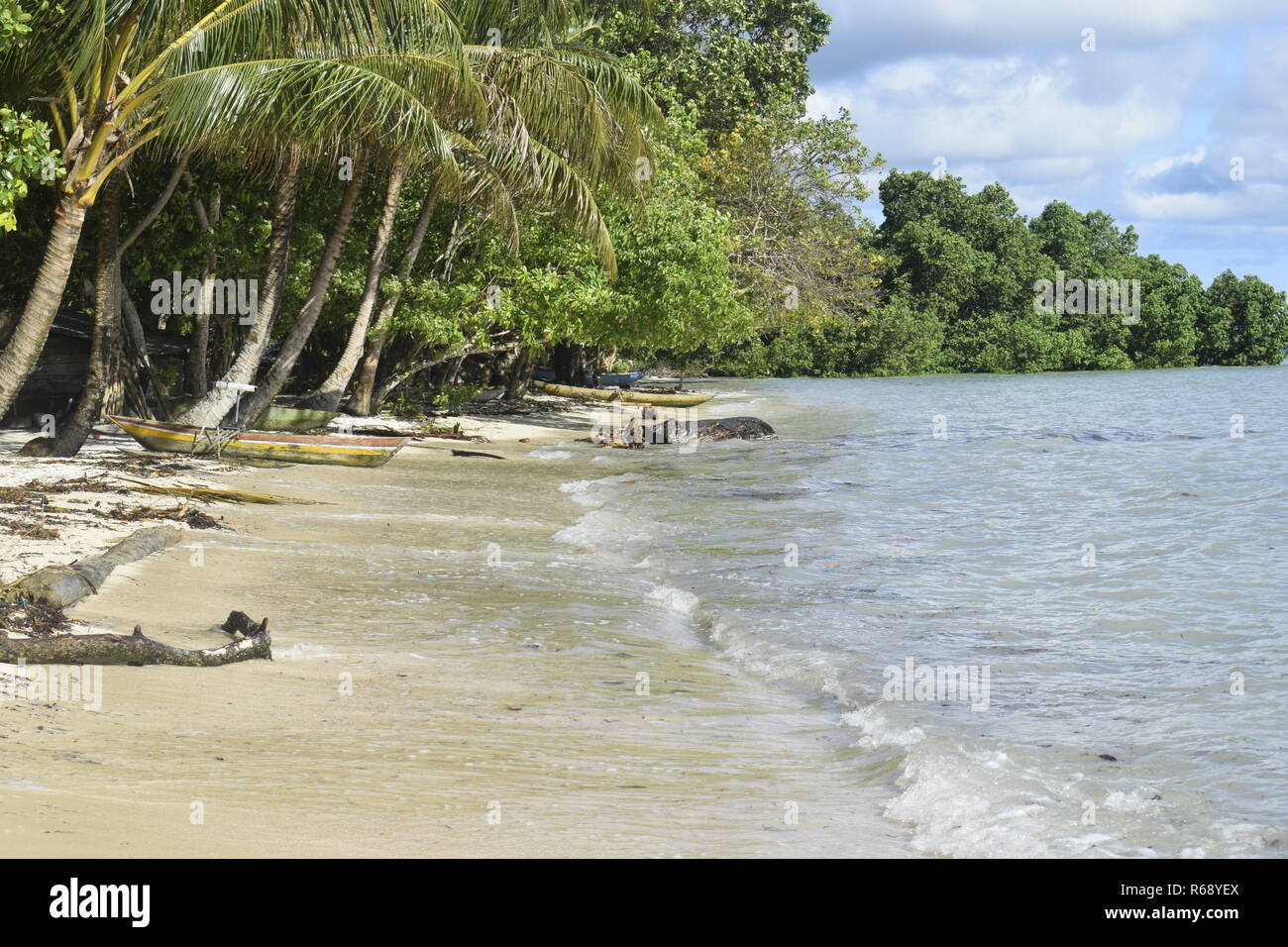 Beach front Kesa Stock Photo - Alamy