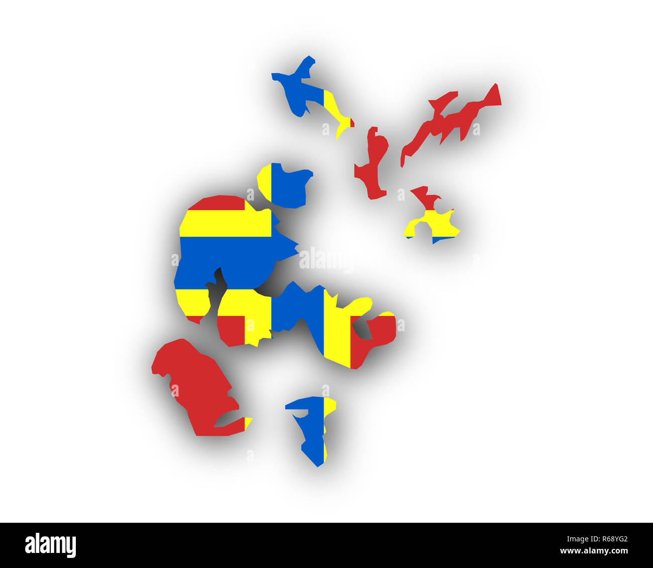 Orkney flag Cut Out Stock Images & Pictures - Alamy